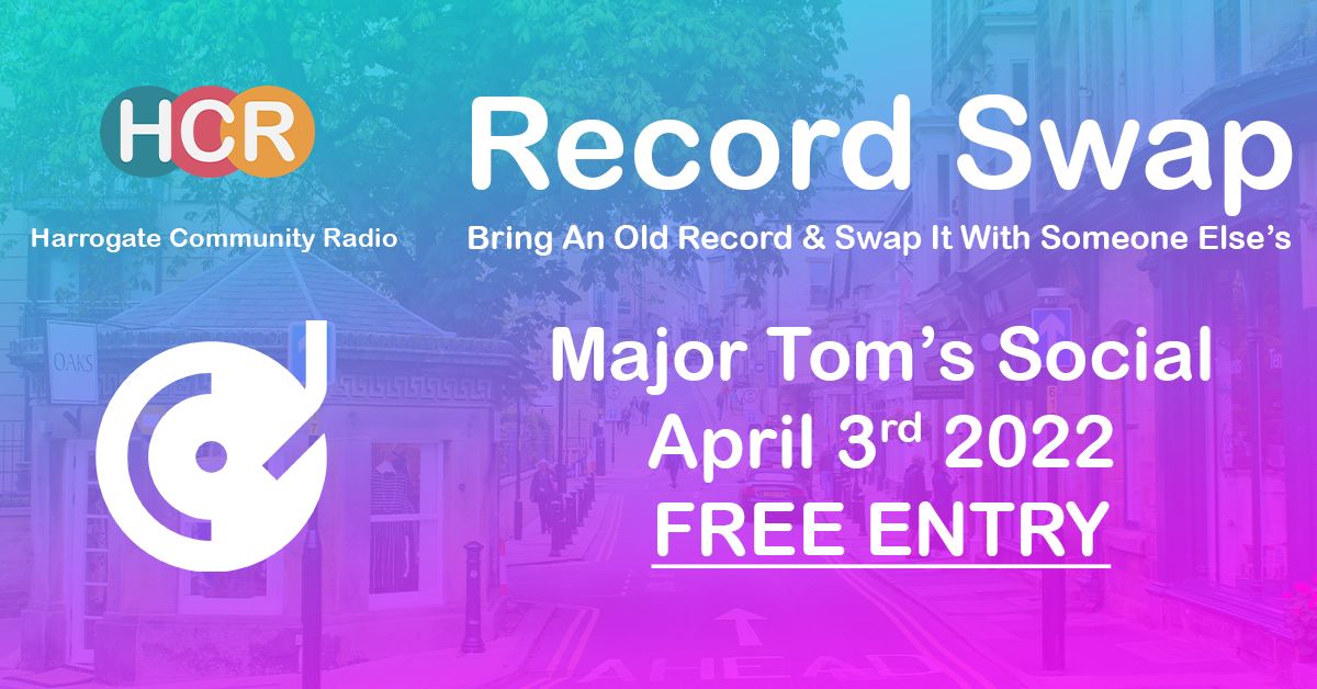 We Swapped Records! — Harrogate Community Radio - Buymeacoffee