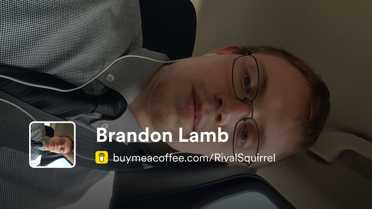 Brandon Lamb - Buymeacoffee