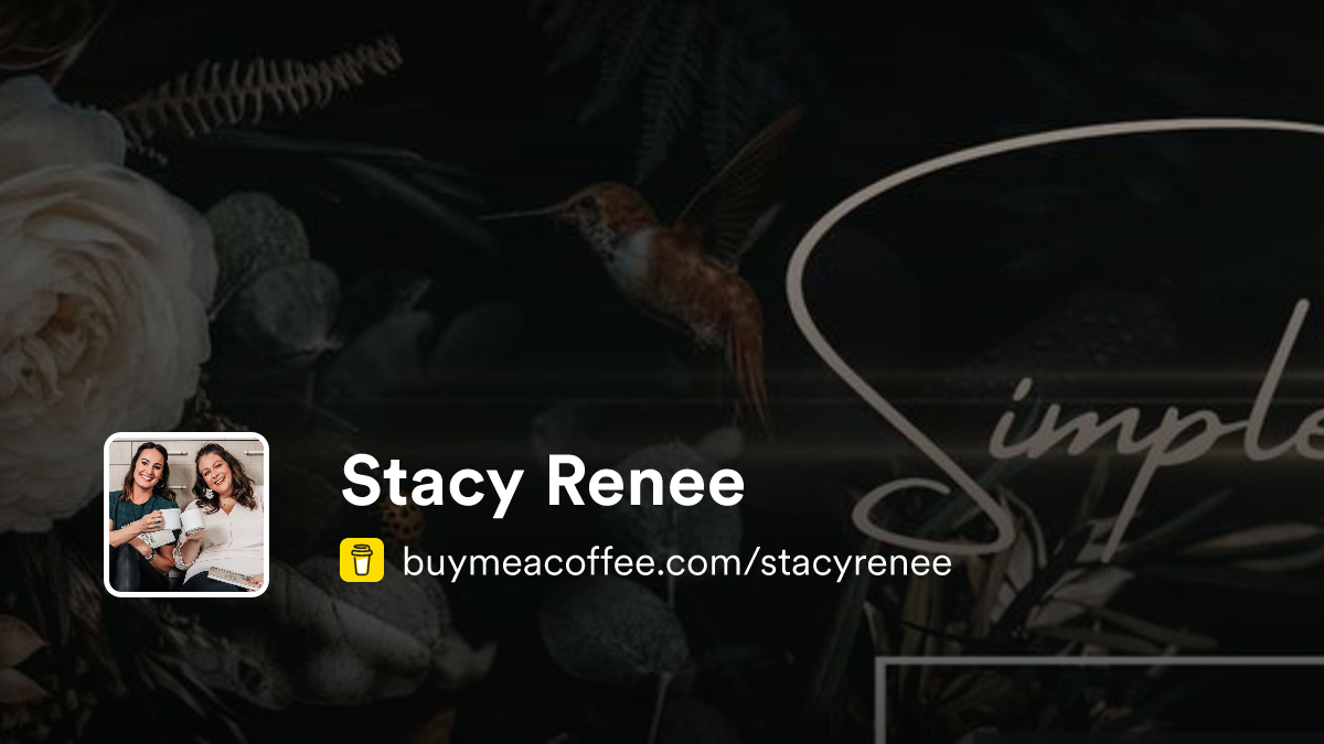 Stacy Renee - Buymeacoffee