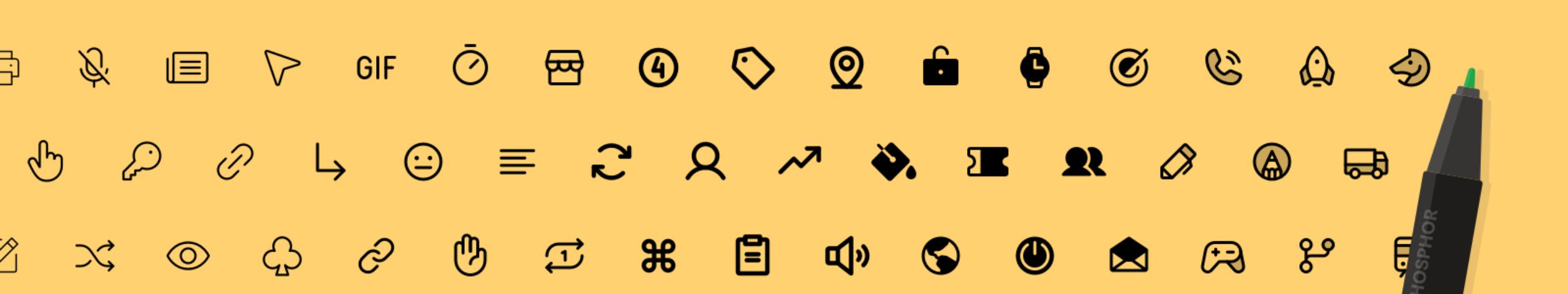 Phosphor Icons is a flexible icon family for everyone