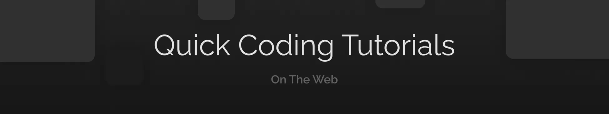 Posts | QuickCodingTuts - Buymeacoffee