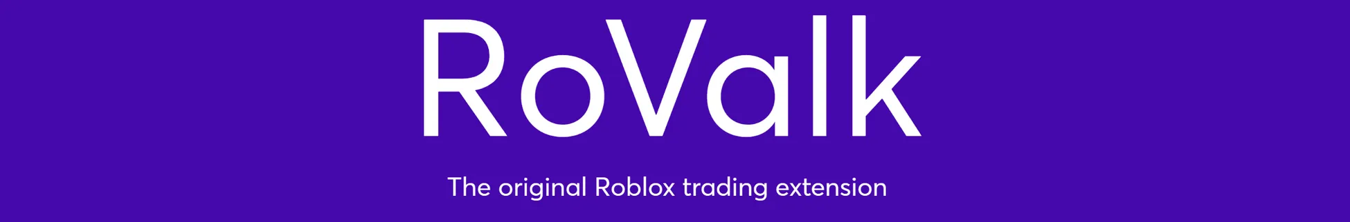 RoValk is A browser extension that improves limited item trading on ...