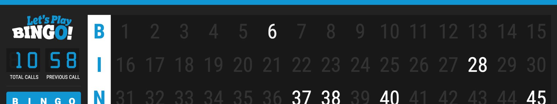 Let's Play Bingo is making the best bingo calling app ever! - Buymeacoffee