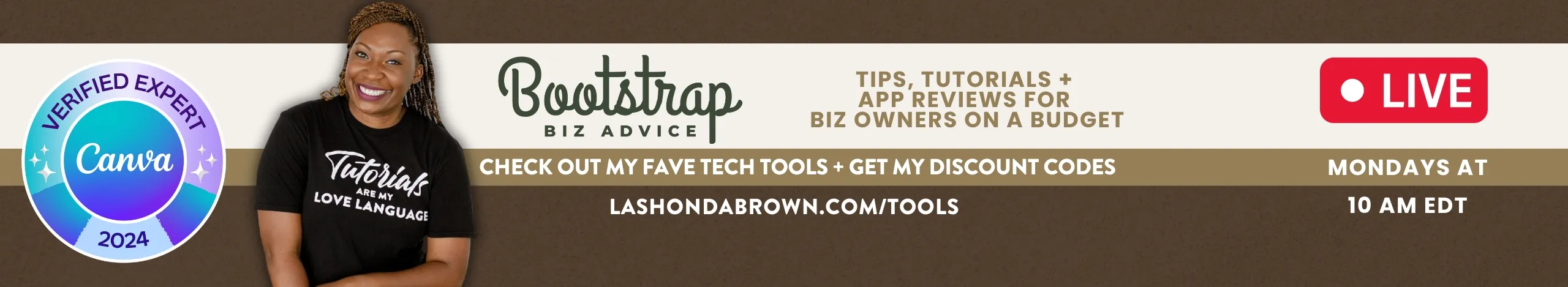 LaShonda Brown is Tech Educator, YouTube Coach & Speaker - Buymeacoffee