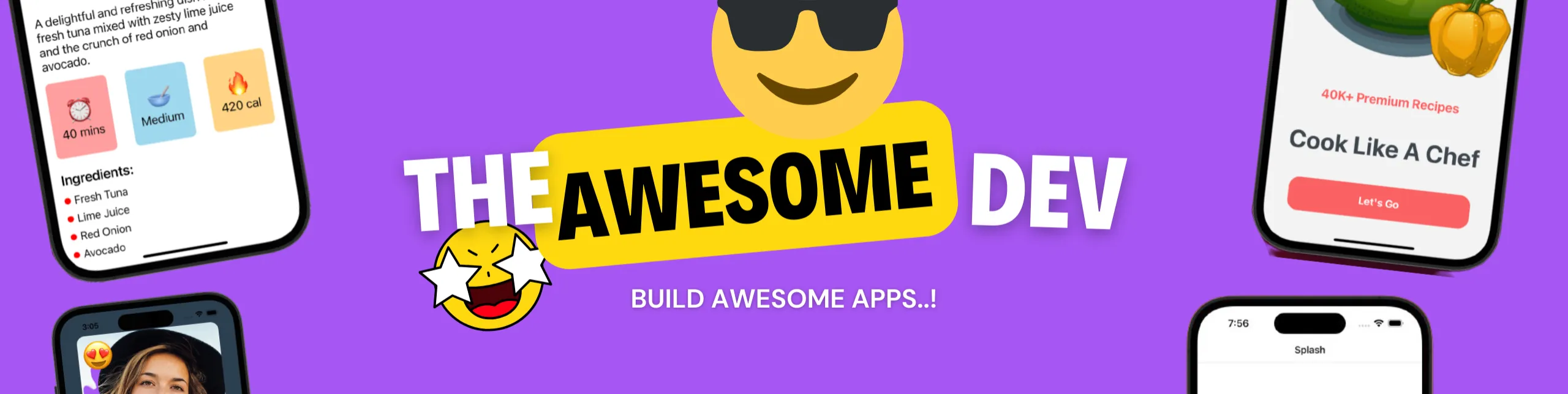 The Awesome Dev is mobile app development tutorial - Buymeacoffee