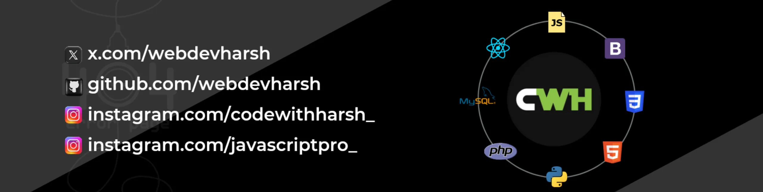 Code With Harsh is Web developer - Buymeacoffee