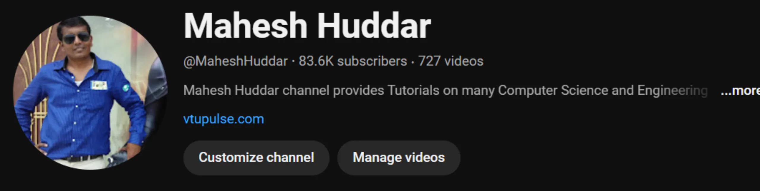 Mahesh Huddar - Buymeacoffee