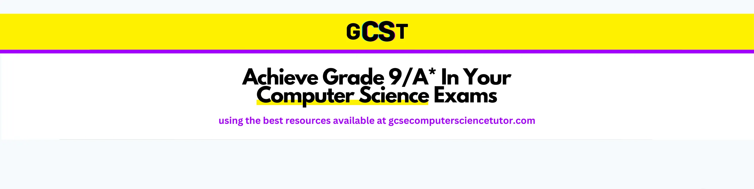 GCSE Computer Science Tutor - Buymeacoffee