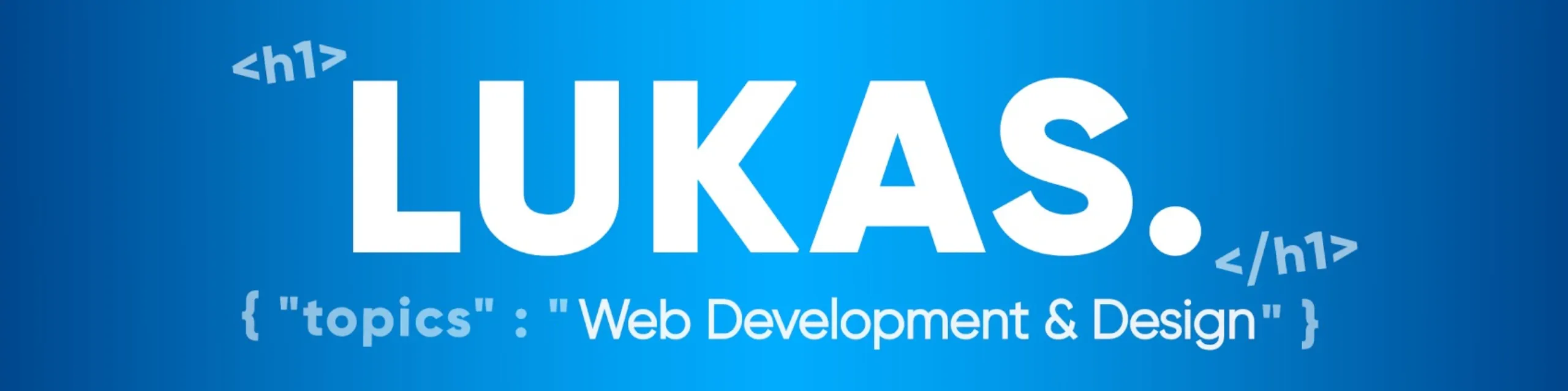 Lukas | Web Development & Design - Buymeacoffee