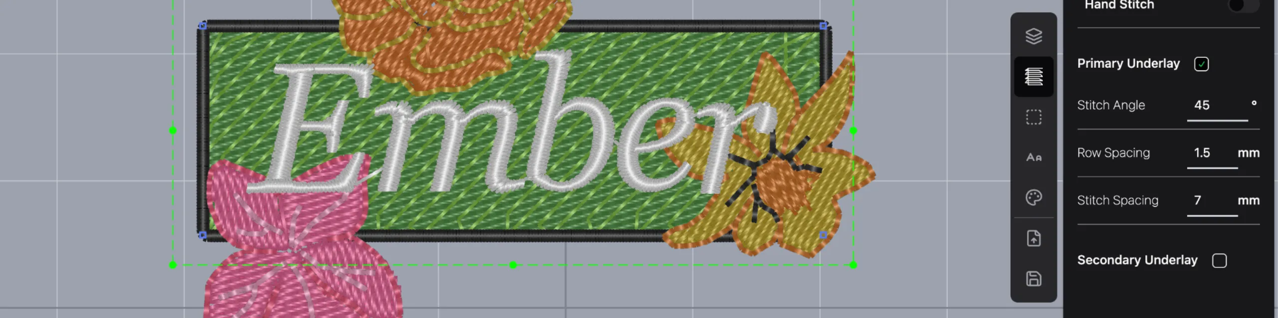 Ember Designs is web based embroidery digitizing software - Buymeacoffee