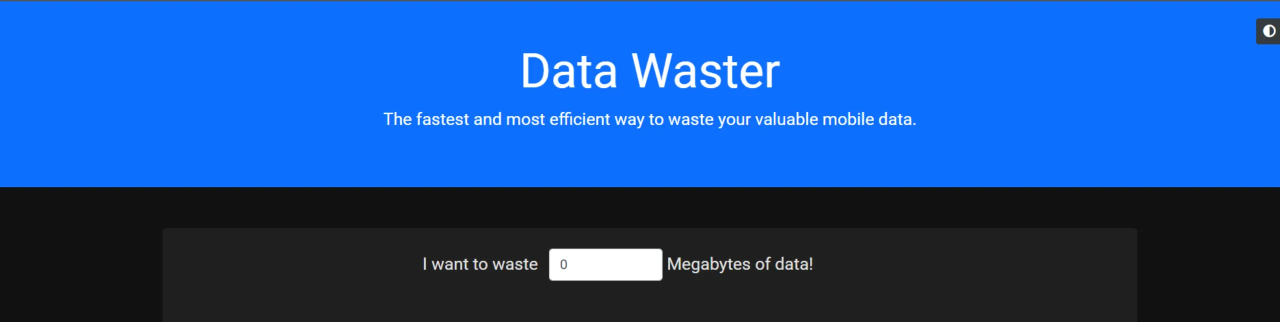 Data Waster - Buymeacoffee