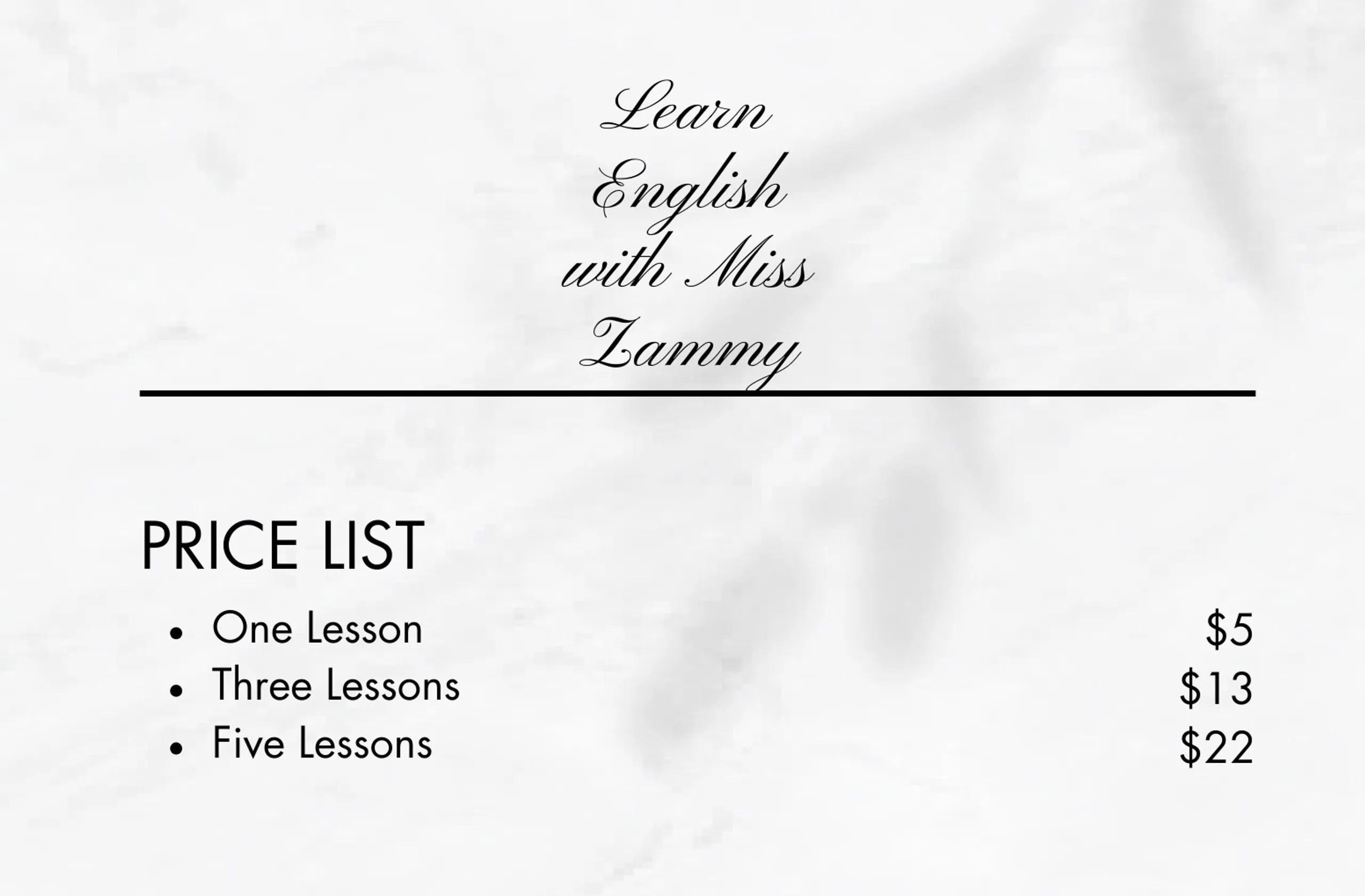 Extras | Miss Zammy - Buymeacoffee