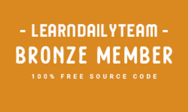 Learn Daily Team is Creating web development tutorials - Buymeacoffee