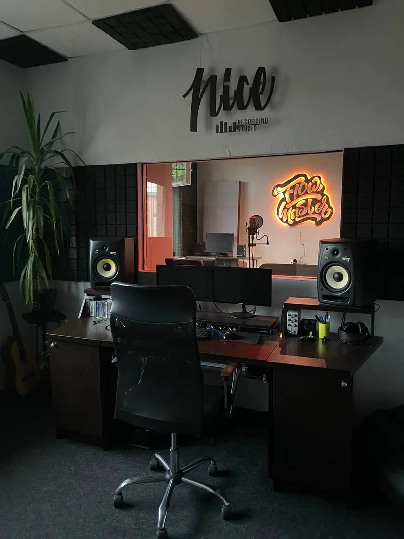 Nice recording studio is music, media, live - Buymeacoffee