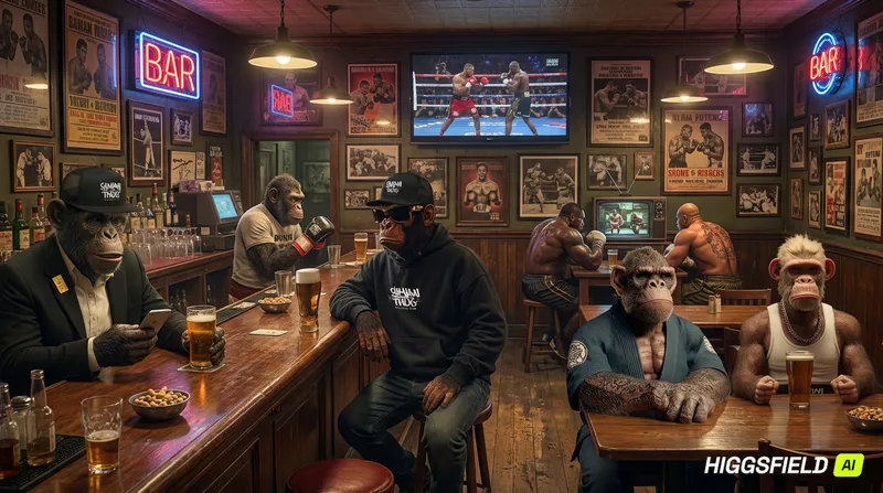 Simian Thug Fighting Club - Buymeacoffee
