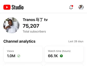 Tranos马丁tv is a YouTuber - Buymeacoffee