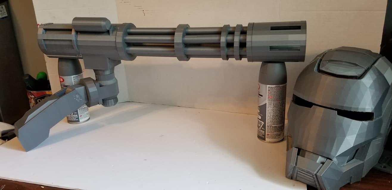 War Machine - Minigun.. — Stark