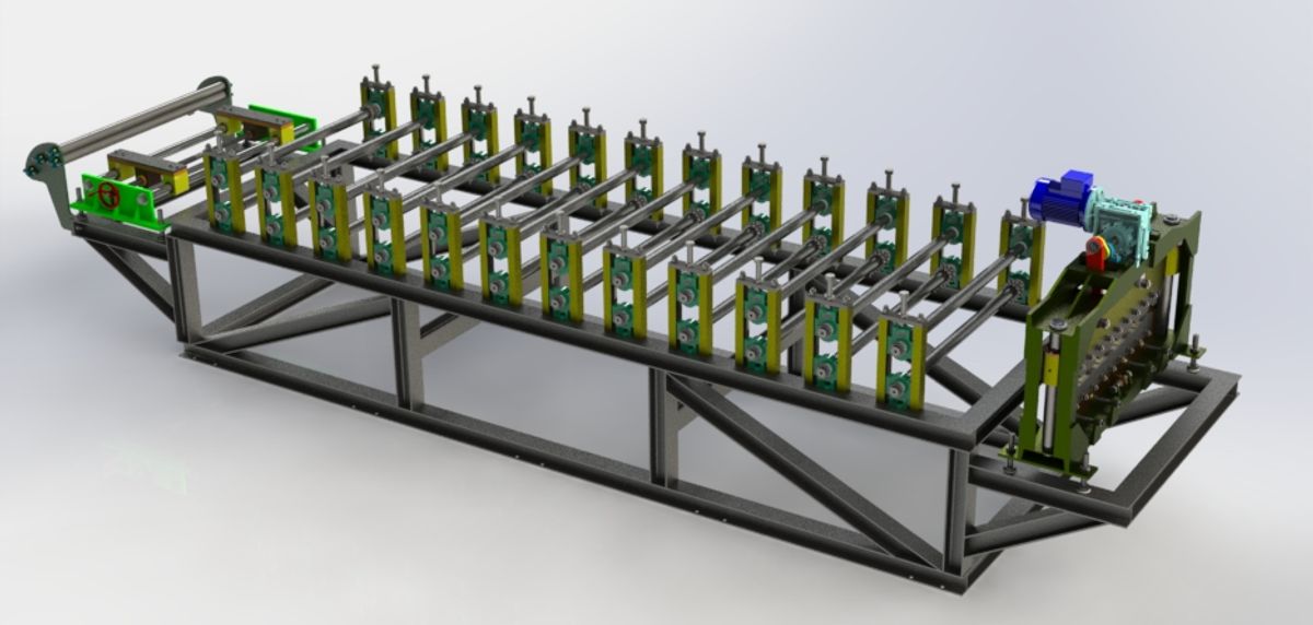 Luis Arias 3D CAD is modelling machines and steel structures on ...