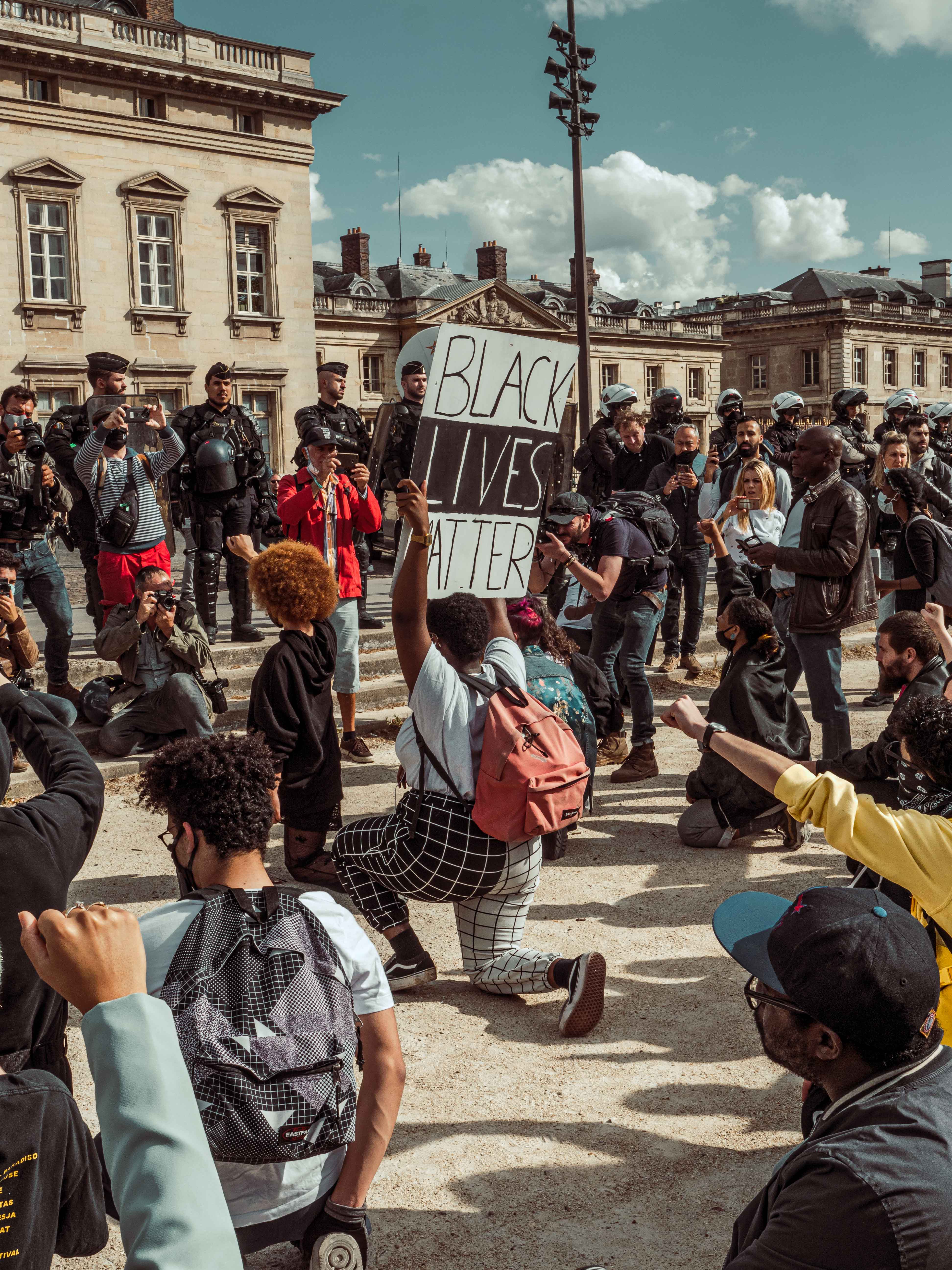 2020 June - BLM Protest in Paris #1 — Maxcellens