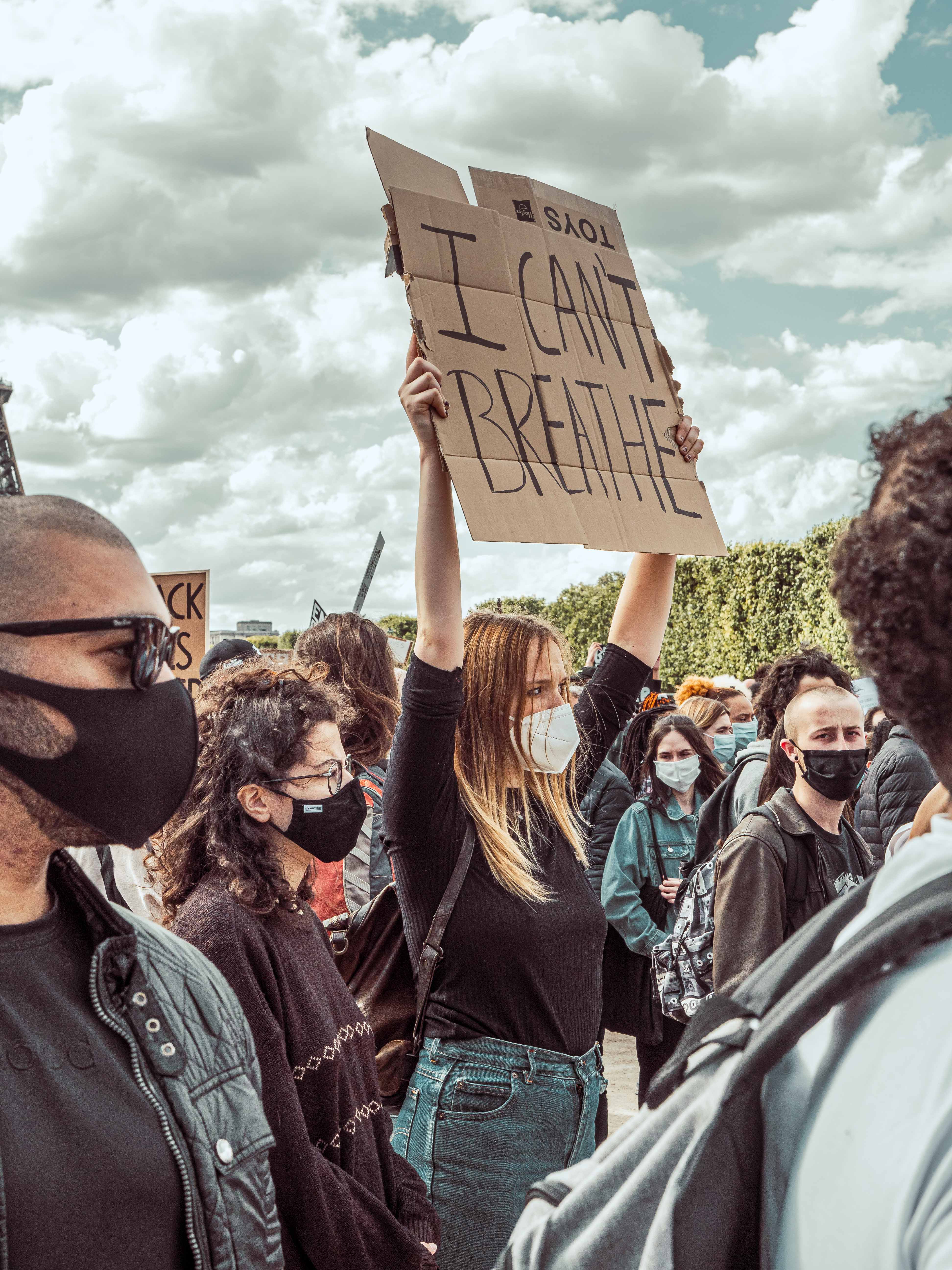 2020 June - BLM Protest in Paris #1 — Maxcellens