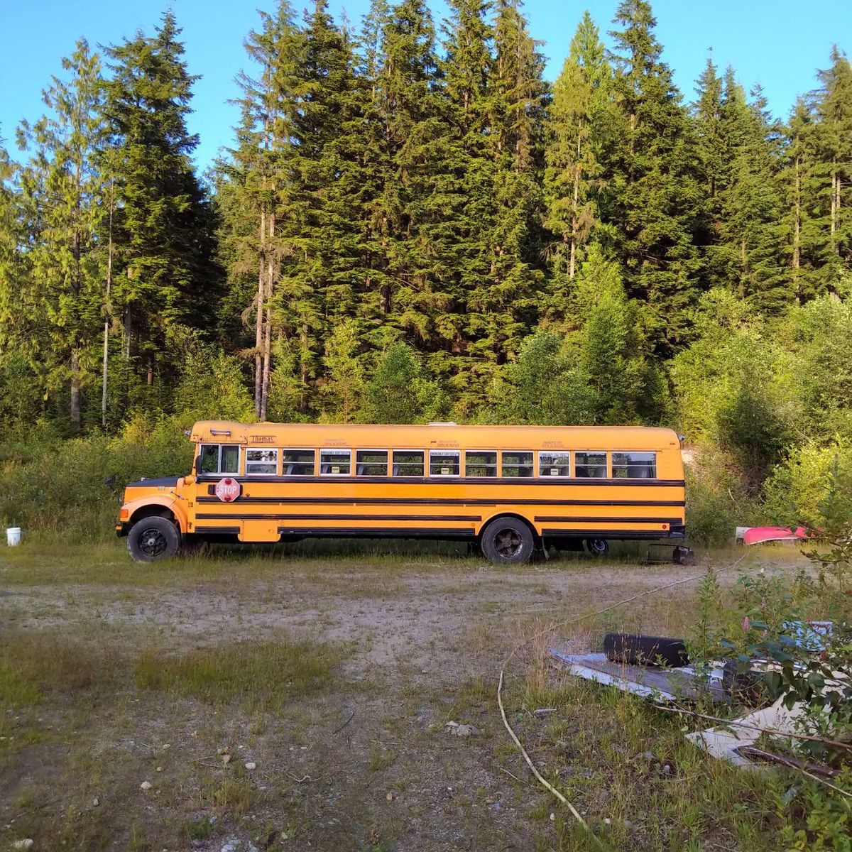 Amika is building Bella the Bus