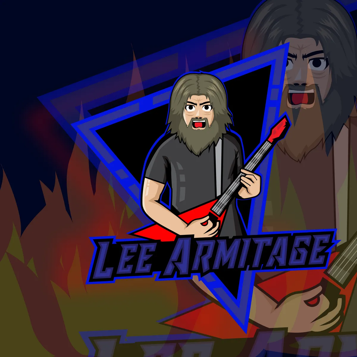 Lee Armitage is creating metal music, and YouTube creator