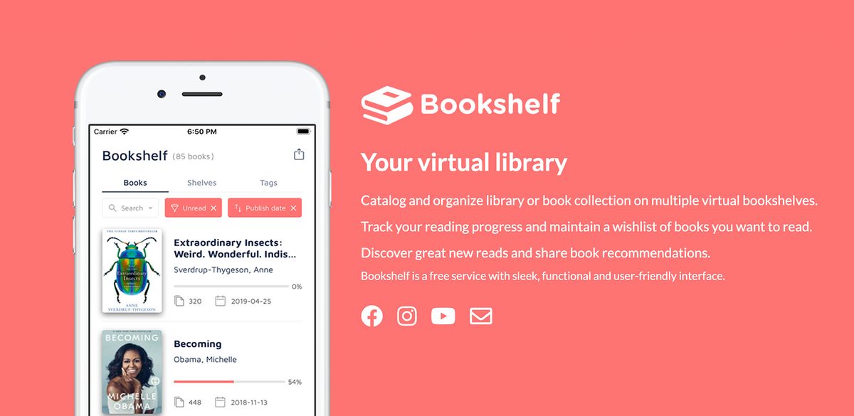bookshelfapp is Your Virtual Library: Catalog and Organize your Book ...