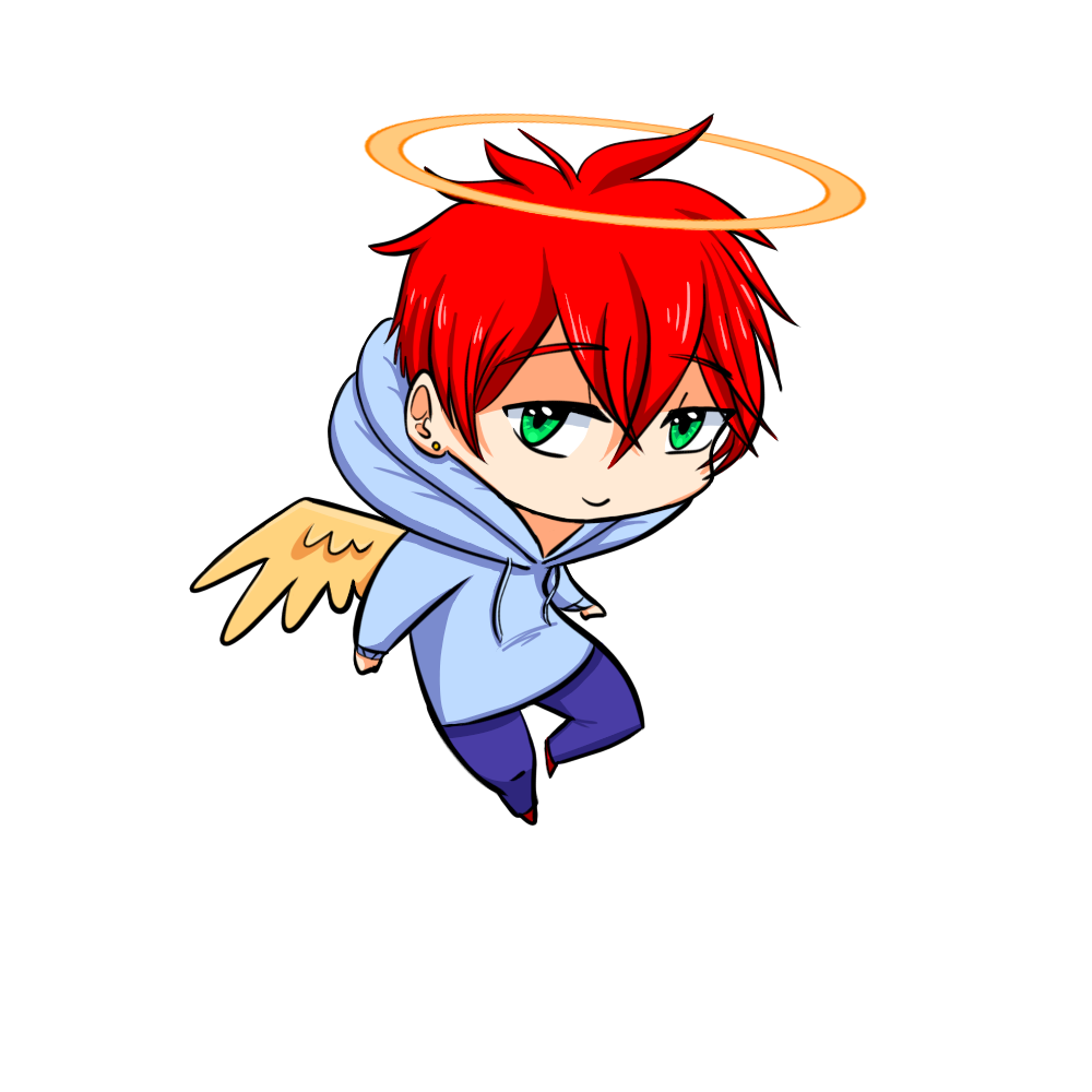 Floating Toshi Chibi — LumikinnArt - Buymeacoffee