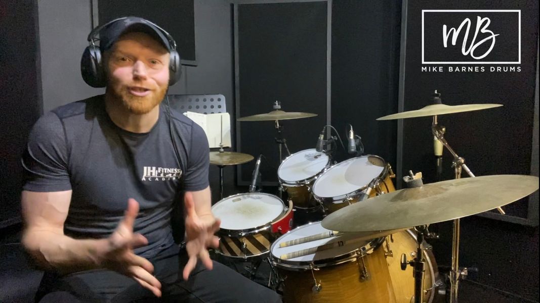Mike Barnes Drums is creating drum tuition videos on YouTube and other ...