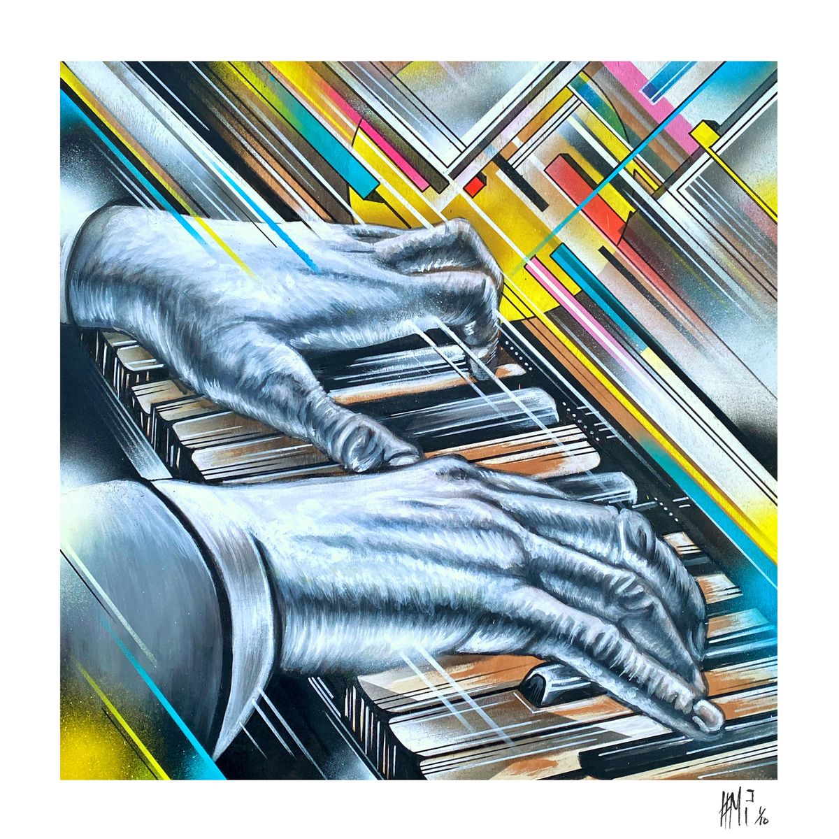 Larry Bland: Key Notes Print — Hamilton Glass - Buymeacoffee