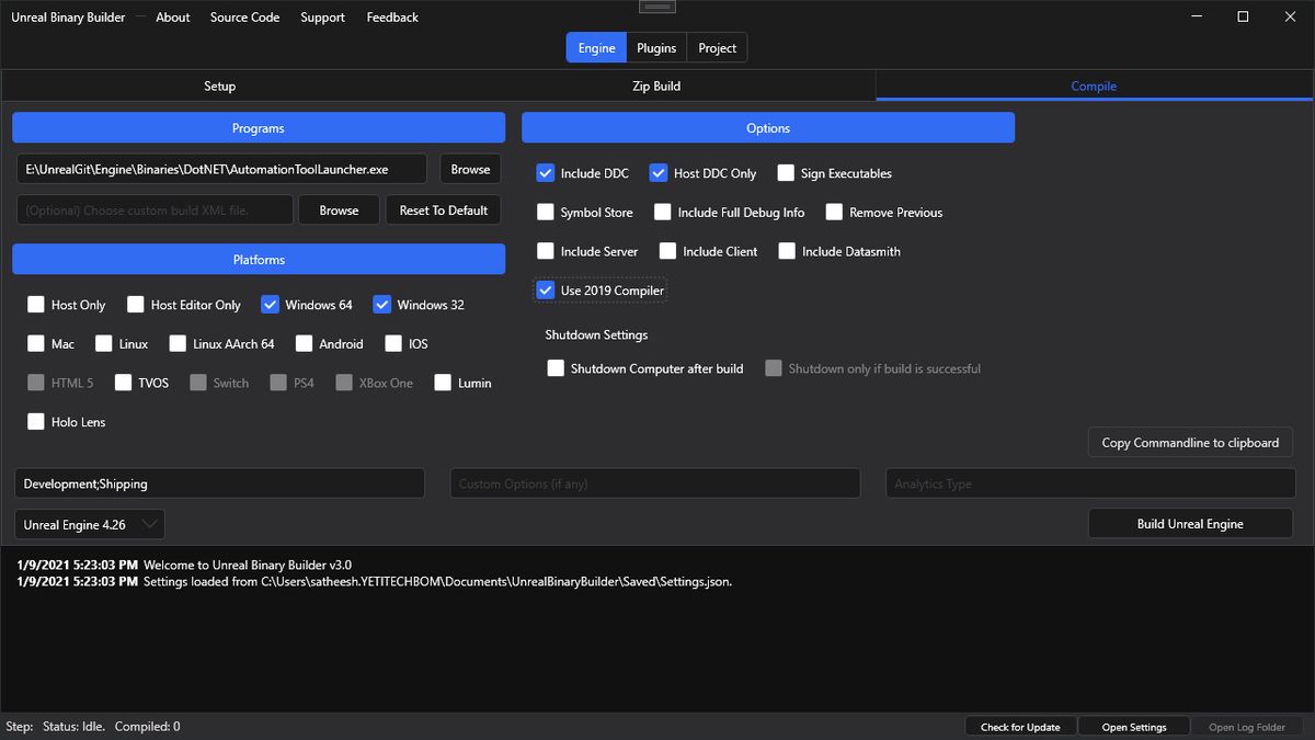 Unreal Binary Builder v3.0 released — ryanjon2040 - Buymeacoffee