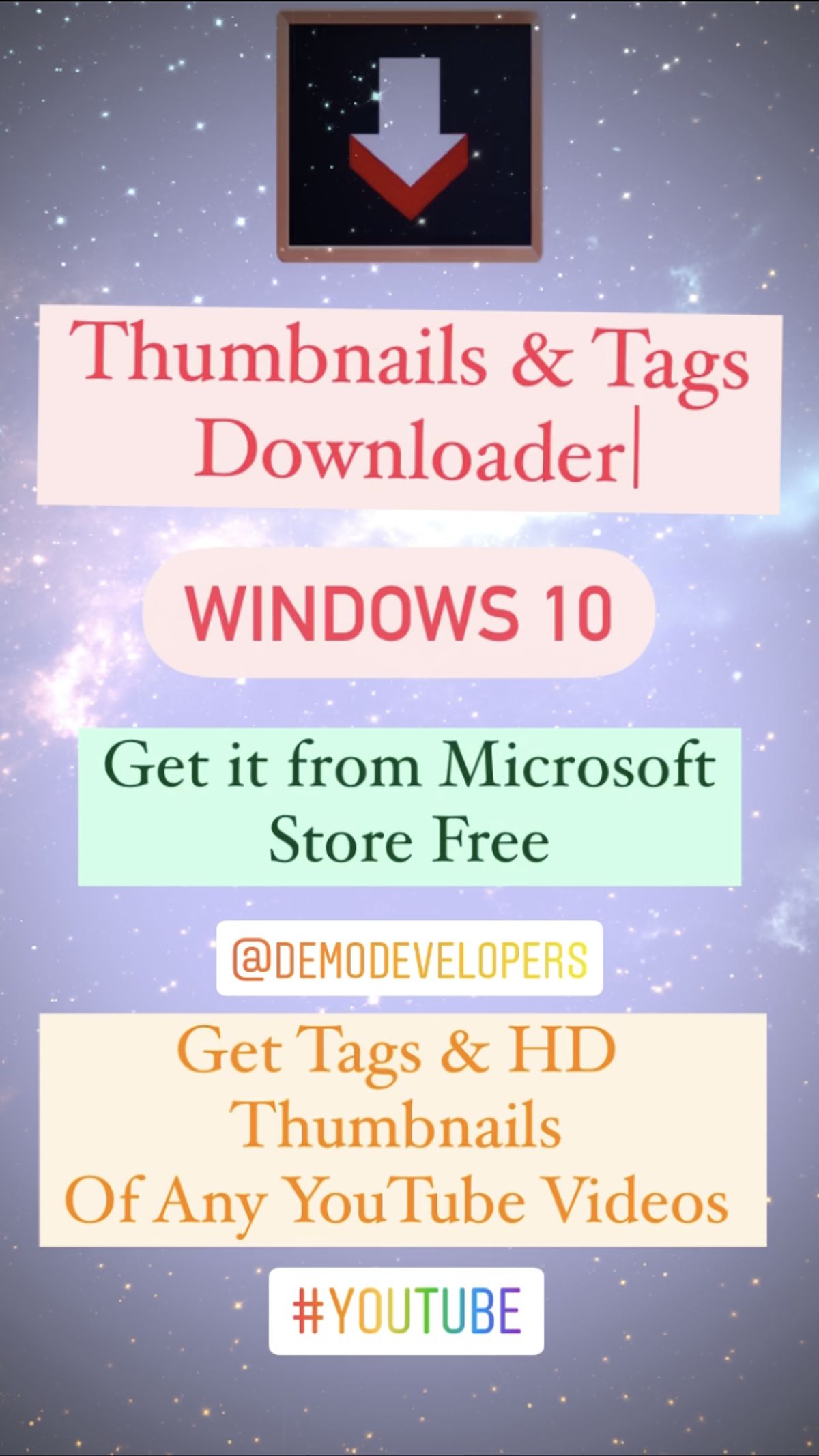 Thumbnails & Tags For Windows 10 — ᗪᗴᗰO ᗪᗴᐯᗴᏝOᑭᗴᖇᔕ - Buymeacoffee