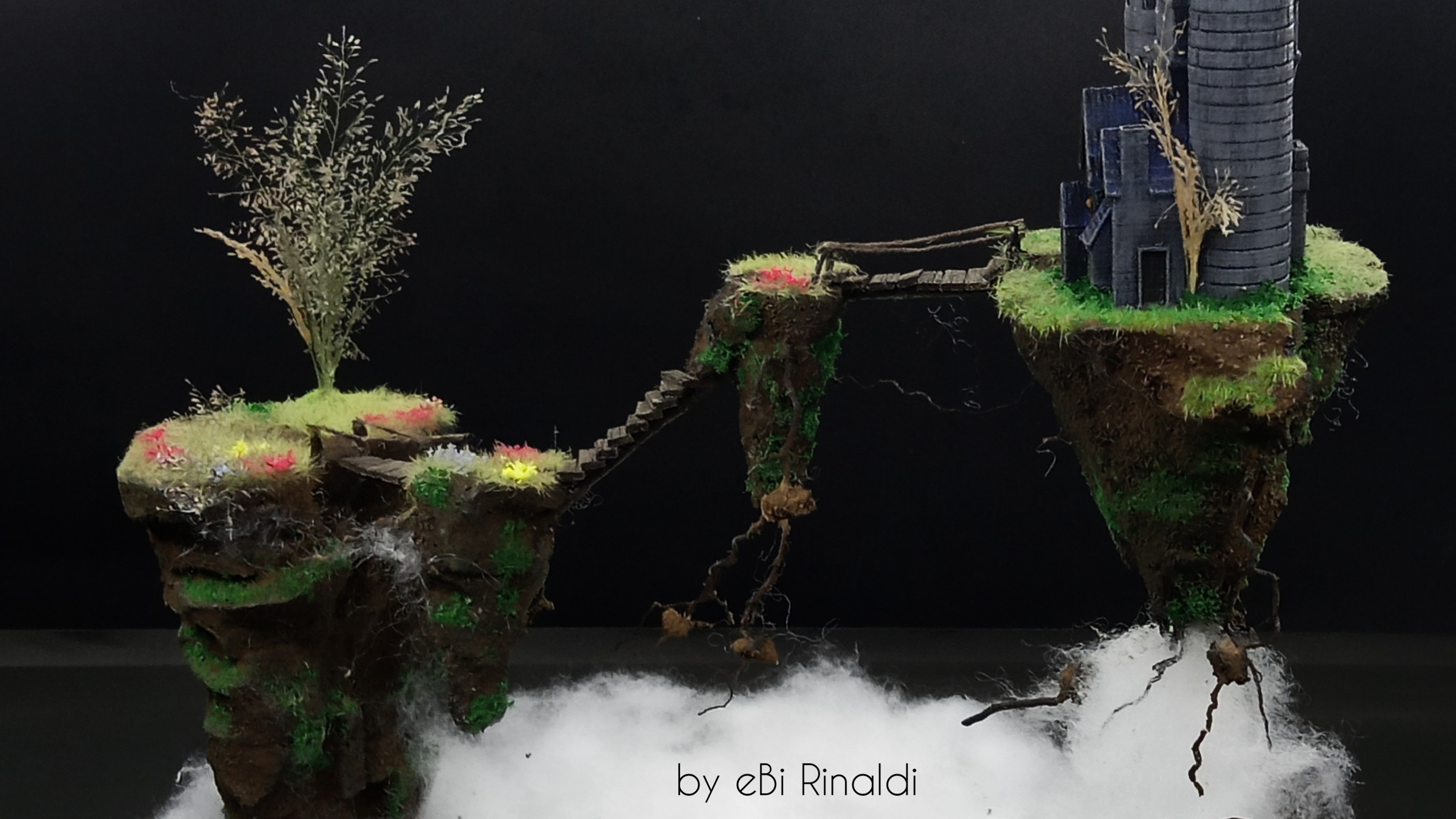 Realistic Diorama Floating Islands — ebi.crafter