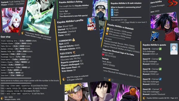 Naruto Botto is a Discord bot for collecting Naruto characters and much ...