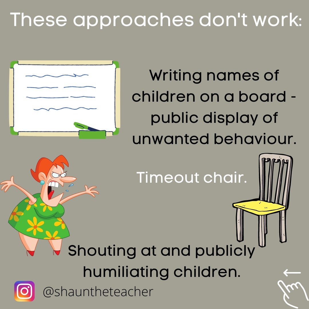 Stop using punitive behaviour management strategies — Shaun Woodward