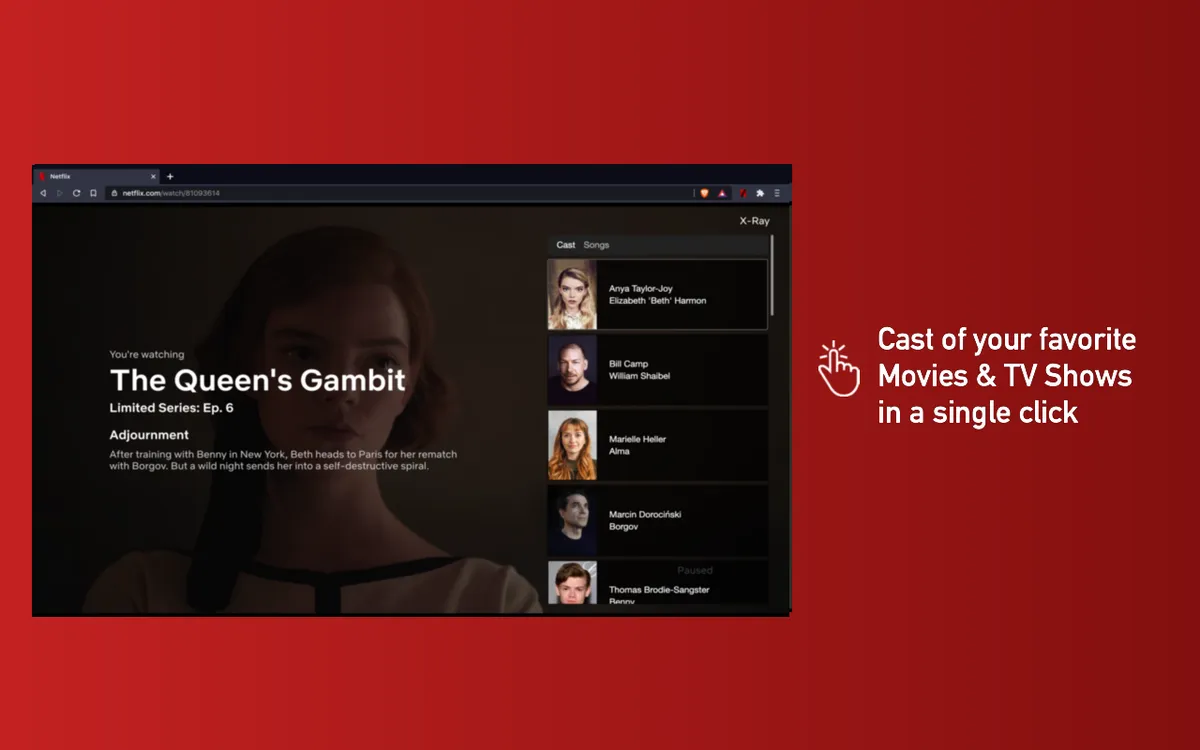 Sid is creating Netflix Lens - Buymeacoffee