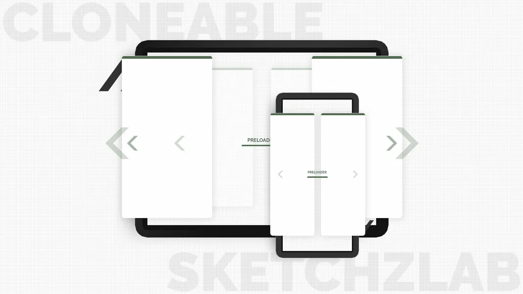 Custom Preloader Animation #1 - Webflow Cloneable — SketchzLab