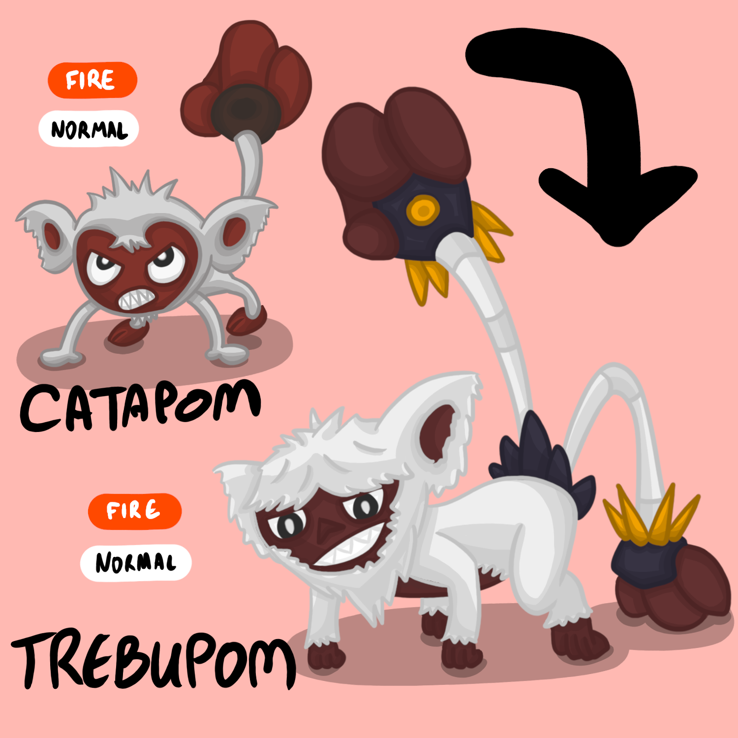Fakemon Designs ^_^ — Andrakuz