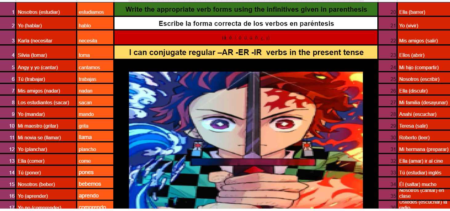 Pixel Art Template: Spaghetti Kiss — Mi Clase Divertida