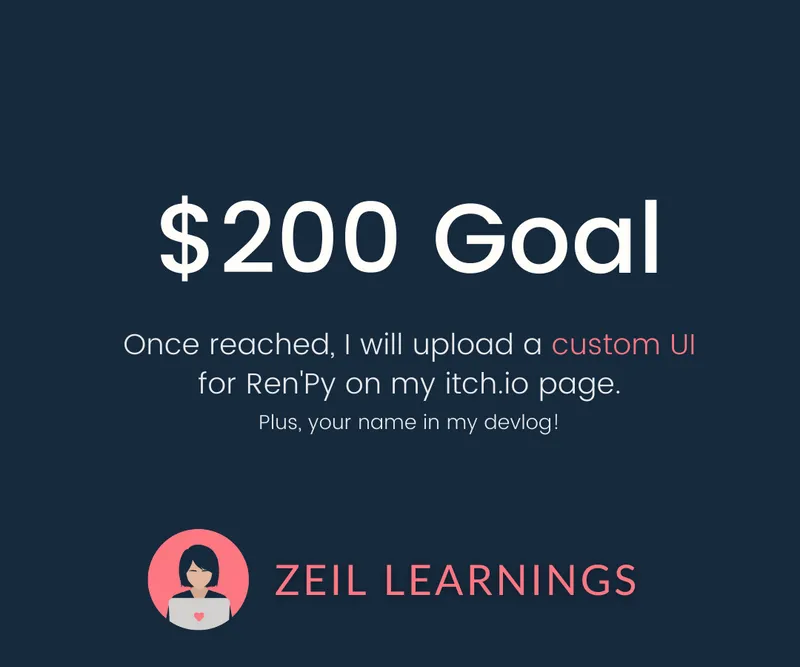 Zeil Learnings is Creating Ren'Py Tutorials - Buymeacoffee