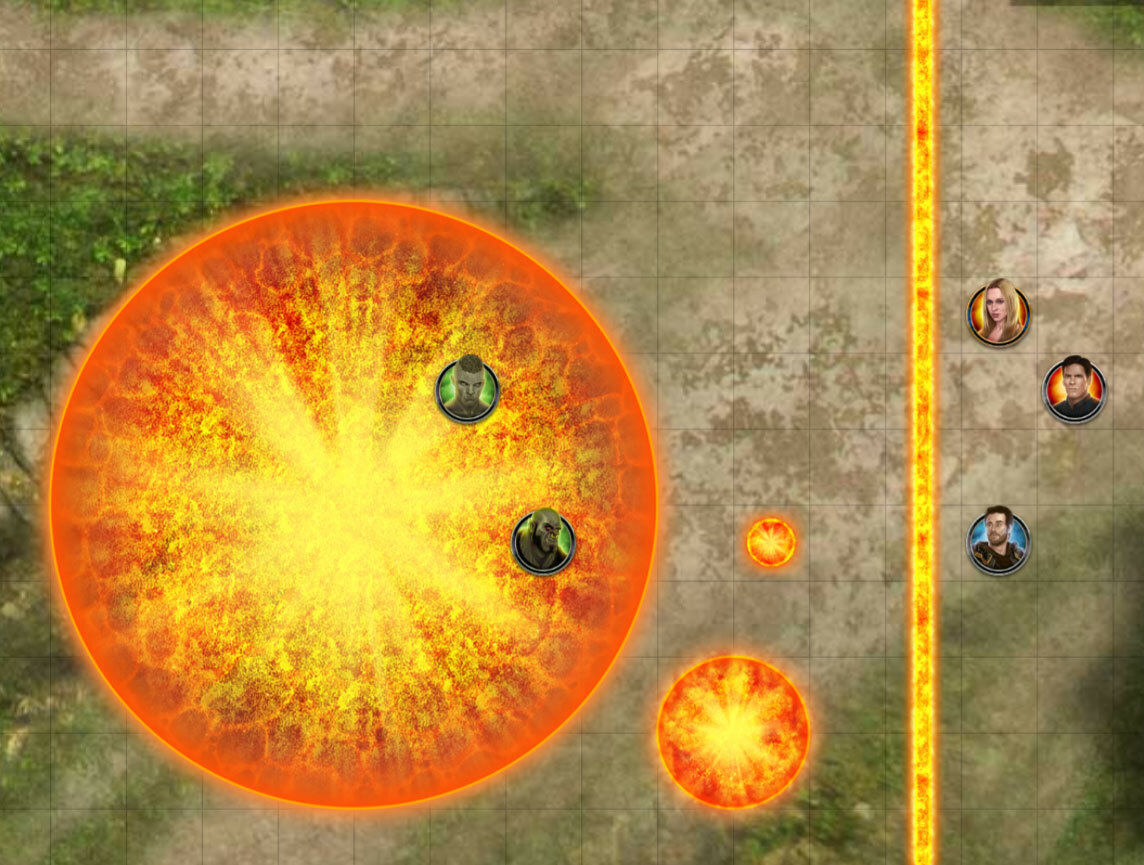 Persistent Spell Effects Template Pack (Roll20 Marketplace) — Jay