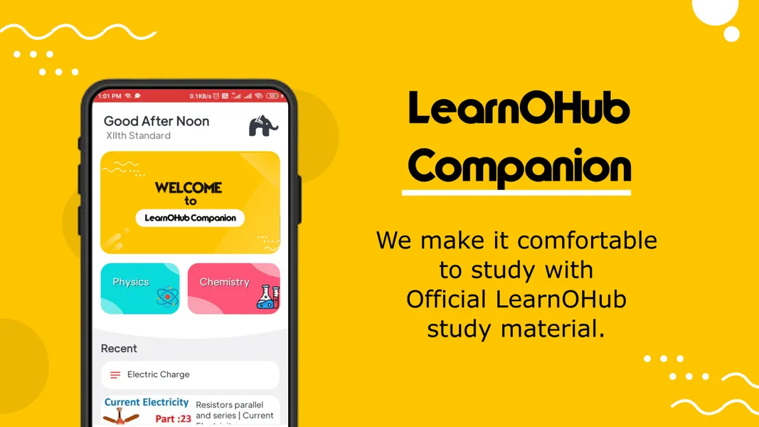 LearnOHub Companion is an educational App