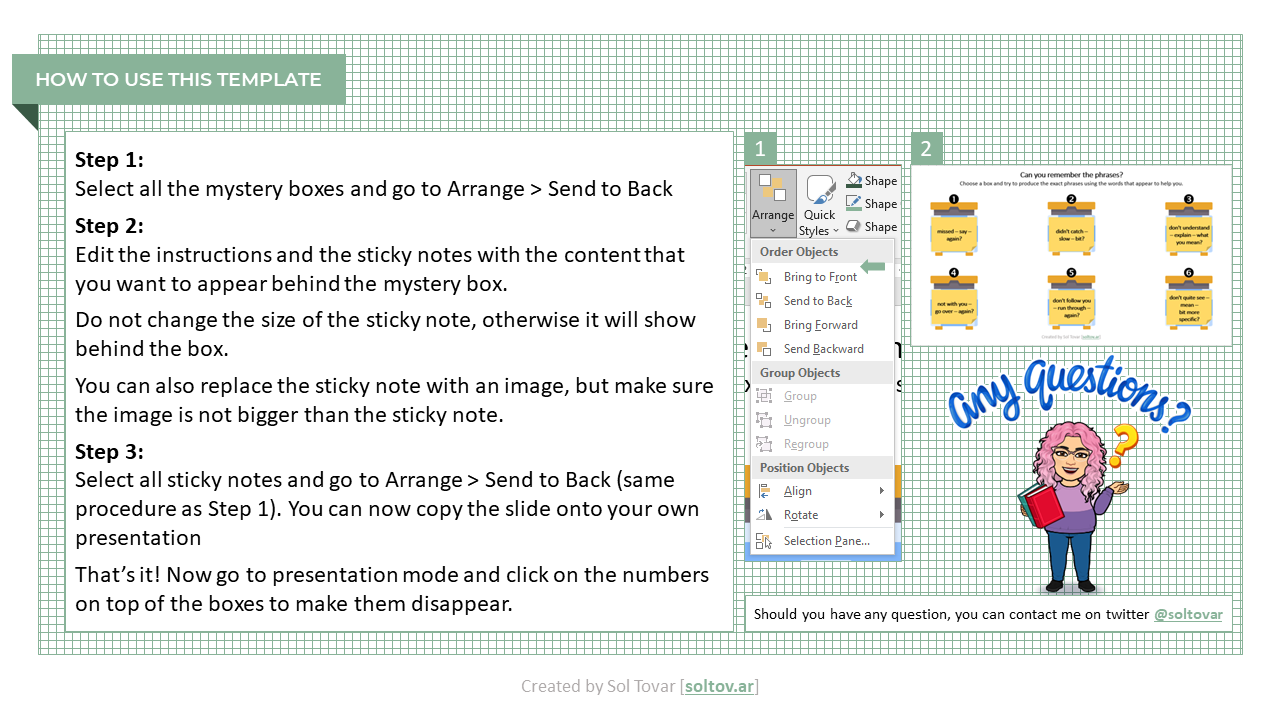 Mystery Boxes - PowerPoint Template — Sol Tovar Mystery Boxes - PowerPoint Template — Sol Tovar