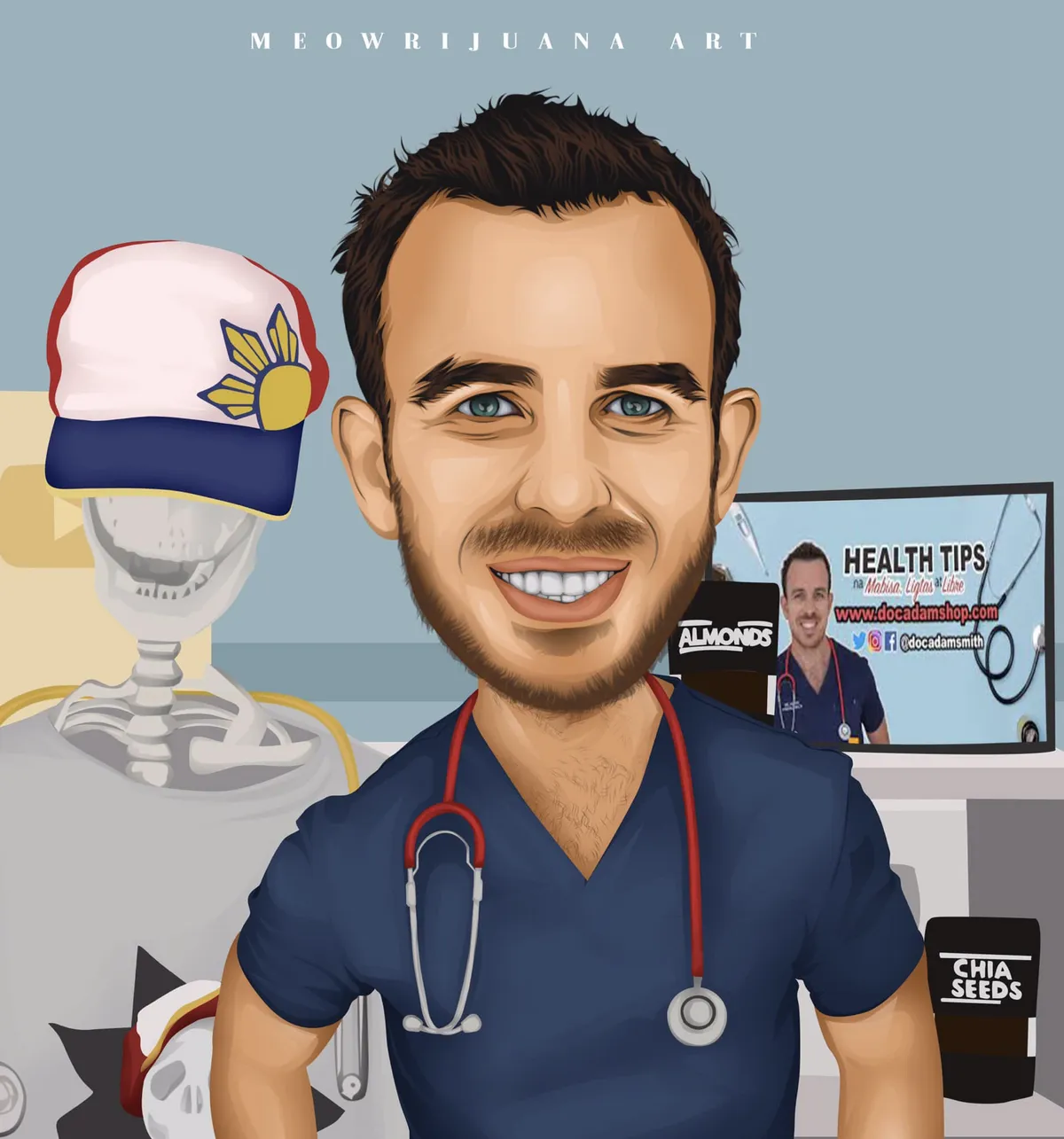 Doc Adam is a Doctor debunking incorrect health claims on Youtube ...