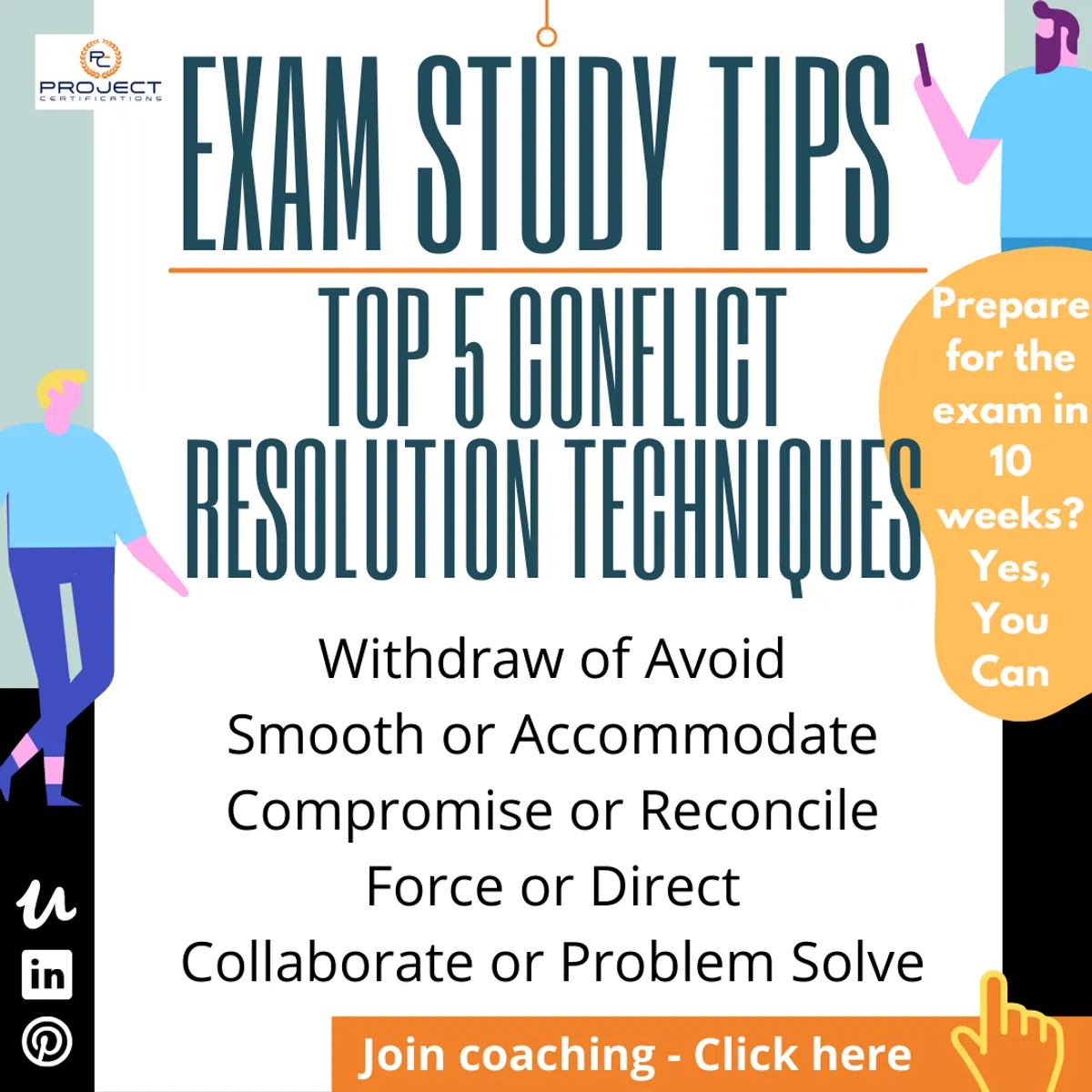 Exam Study Tips - TOP 5 Conflict Resolution Techniques — Gabor Stramb ...