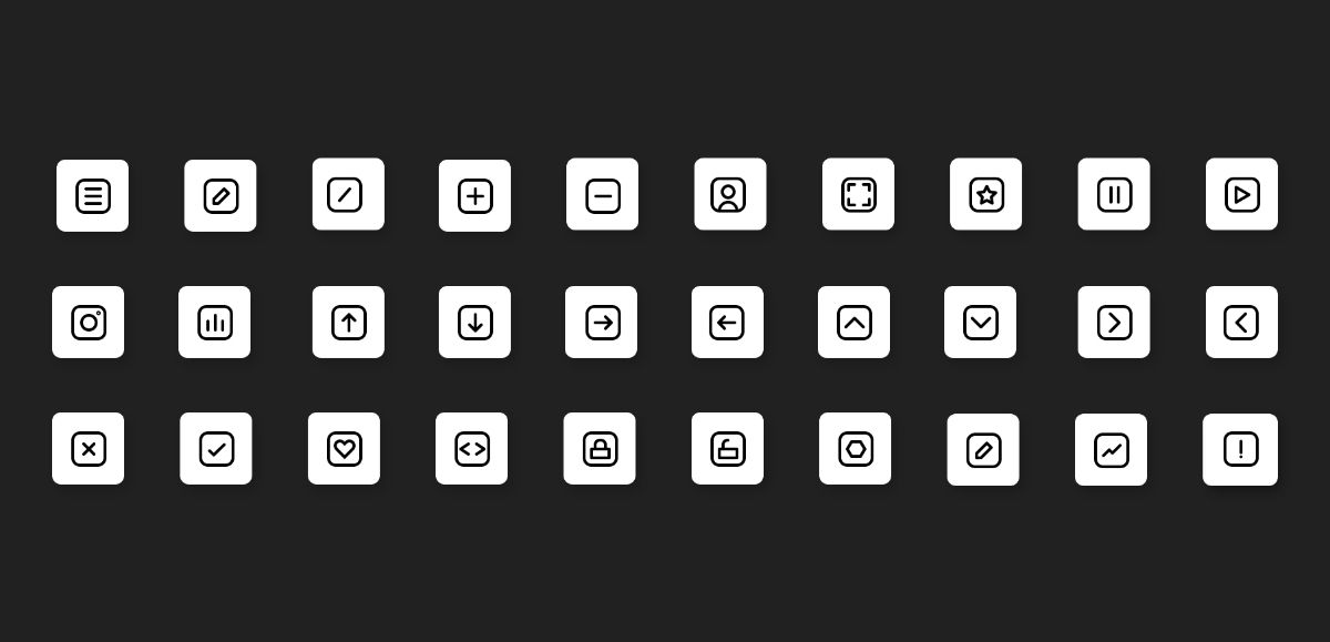Icon Pack - Buymeacoffee