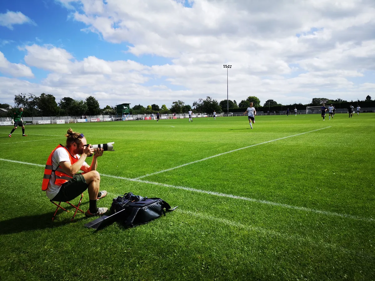 Mark Lockie is a sports photographer working in grassroots & non-league ...