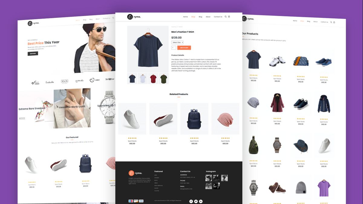 How To Make Ecommerce Website Using HTML And CSS Step By Step — Tech2 ...