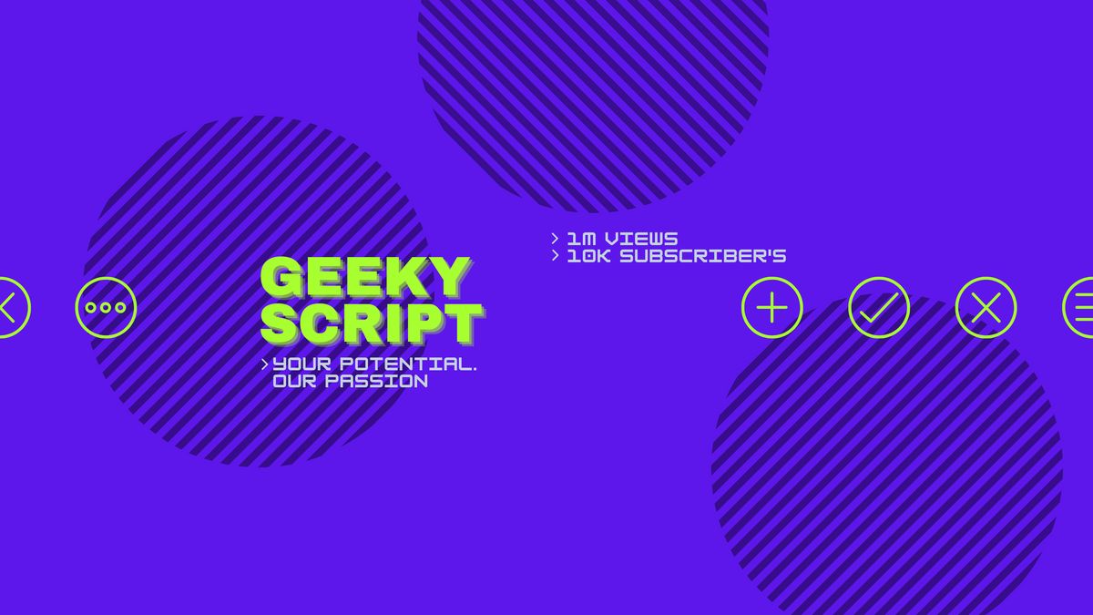 geekyscript is Computer Science - Educational Videos Creator