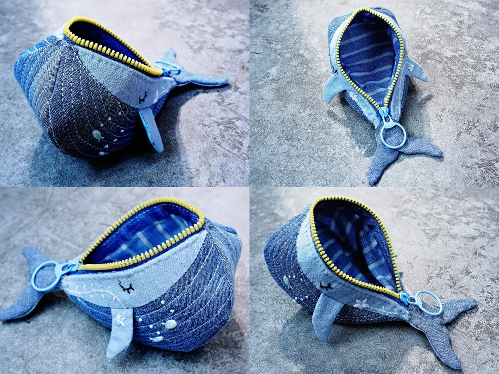 Cute Whale Pouch — HandyMumLin - Buymeacoffee